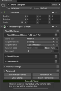 [Unity]Gaia Pro 2023でフィールドを作ってみた | 黒子ラボ